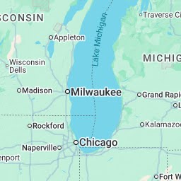 Latest earthquakes in or near Pennsylvania - interactive map
