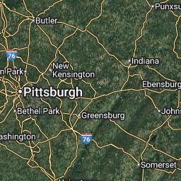 Pennsylvania Class A Trout Map by APT Outdoors